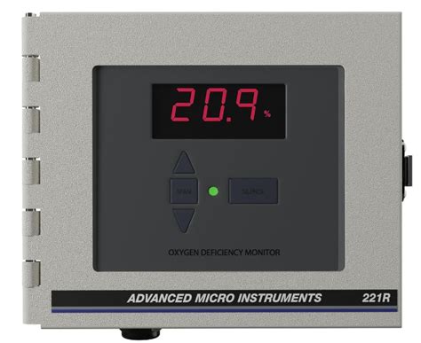 Oxygen Analyzer Brand Ami Model 221r