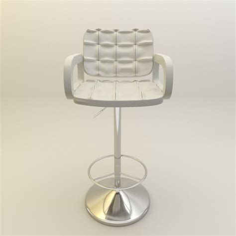바 의자 3d 모델 9 Max Obj Unknown Free3d