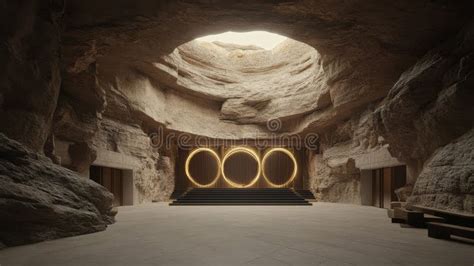 Dark Luxury Bath Design Features A Circular Mirror Modern Minimalist