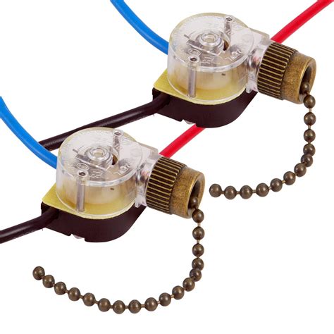 Ceiling Pull String Switch 3a 250v Ceiling Fan Wall Lamp Pull Chain