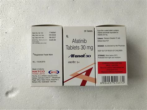 30 Mg Afatinib Tablets At ₹ 1000box Afatinib In Thane Id