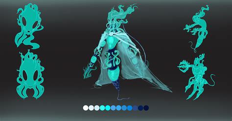 Game Ghost Character Design On Behance
