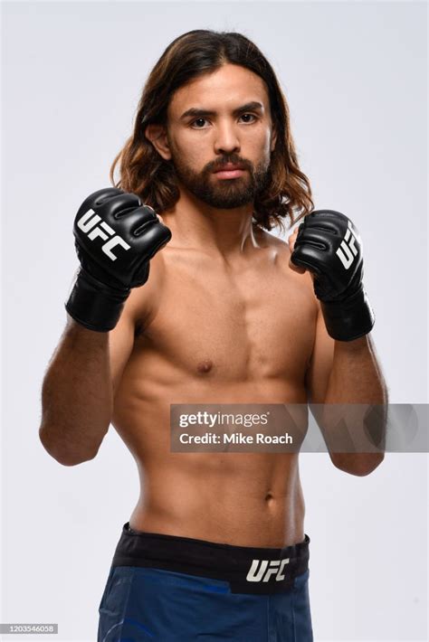 Kyler Phillips Poses For A Portrait During A Ufc Photo Session On
