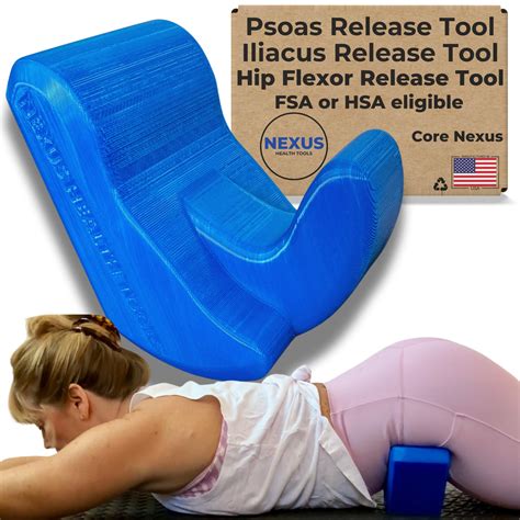 Core Nexus Rotating Psoas And Iliacus Release Tool Hip Flexor Mobility All In One Lower Back