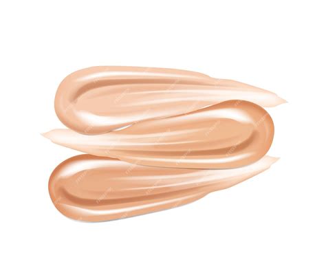 Premium Vector Cosmetic Lipstick Make Up Liquid Foundation Texture