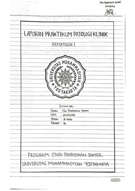 Solution Hematologi 1 Indeks Eritrosit Studypool