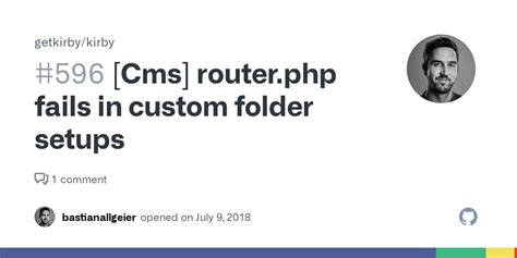 Cms Routerphp Fails In Custom Folder Setups · Issue 596 · Getkirby