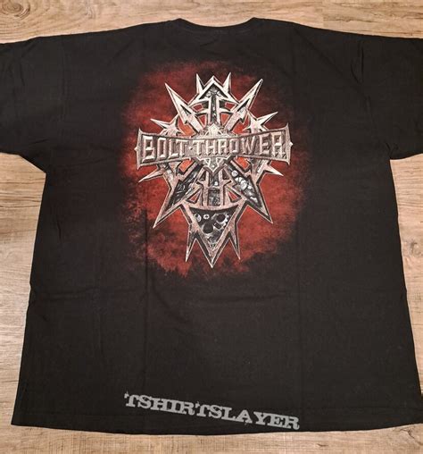 Bolt Thrower Logochaos Star T Shirt Tshirtslayer Tshirt And