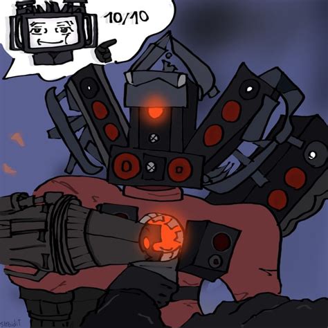 Titán Speakerman Fanart Dibujo Hecho Por Mi No Resubir En 2024