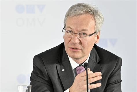 Omv Pleininger Legt Vorstandsmandat Vorzeitig Mit Jahresende Zurück