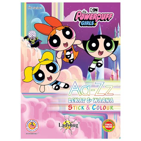 The Powerpuff Girls Lekat Warna Stick And Colour Pp1 Series 3 Lazada
