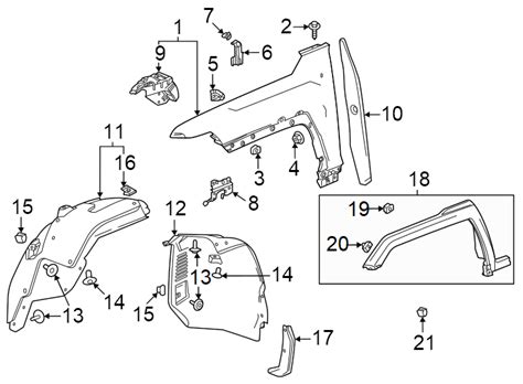 Gmc Hummer Ev Pickup Fender Front 85564378 Mcelveen Buick Gmc Summerville Sc