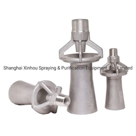 Plastic Pp 316 Stainless Steel Venturi Eductor Spray Nozzle Spray