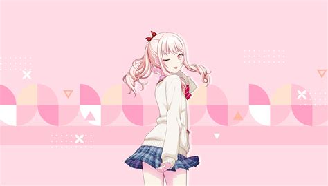 Safebooru 1other Akiyama Mizuki Blush Bow Hair Bow Highres Long