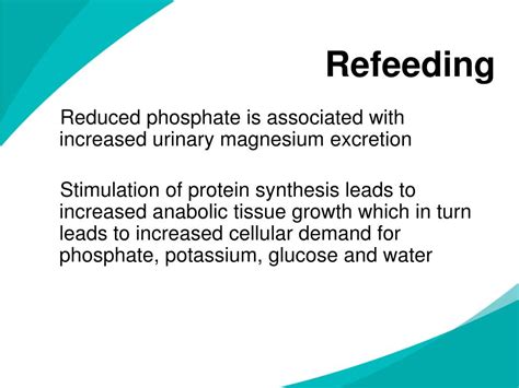 Ppt Refeeding Syndrome Powerpoint Presentation Id766062
