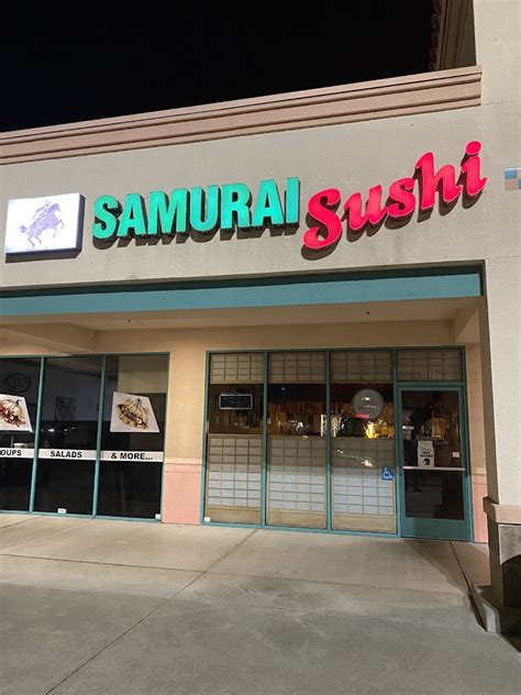 Samurai Sushi Menu Turlock Ca