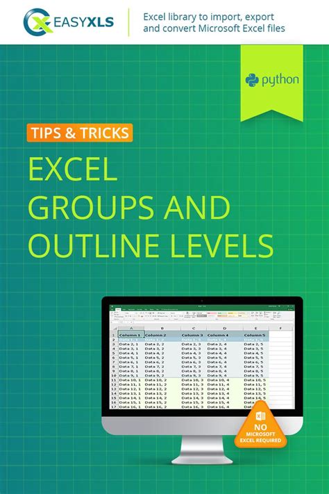 How To Group Rows Or Columns In Excel Using Python