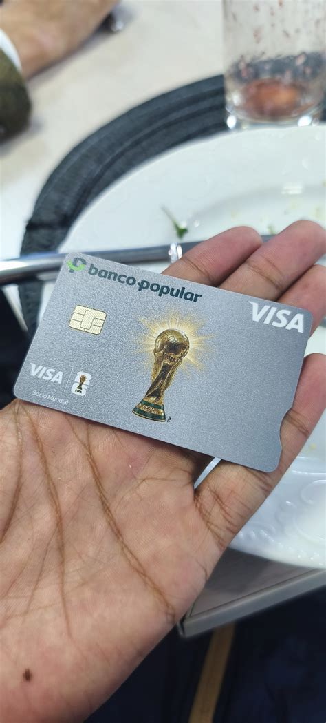 Banco Popular Lanza Tarjeta Edición Limitada Para El Mundial De Fútbol
