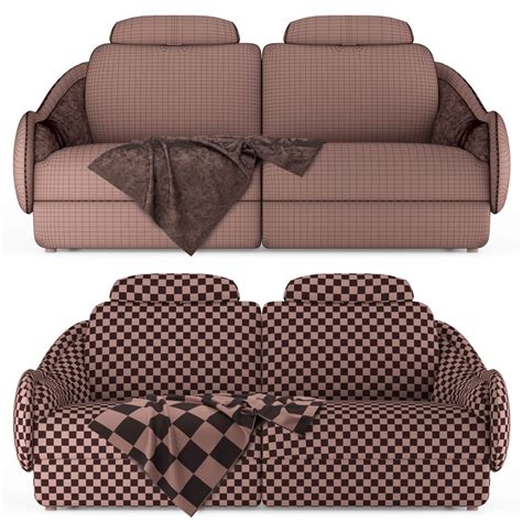 Sofa Calilla By Natuzzi Italia 3d Model For Vray