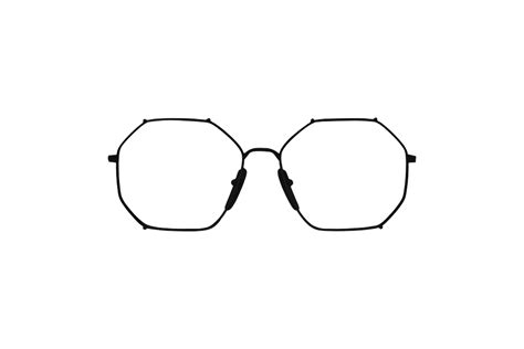 Geometry Meets Glamour Hexagonal Glasses Frames Collection Peep Eyewear