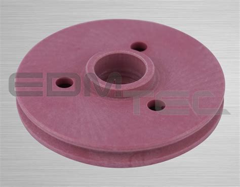 Guide Roller Bottom Ceramic Eroding Accessories Edm Tec Ohg