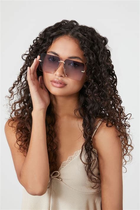 Rimless Square Sunglasses Forever21us