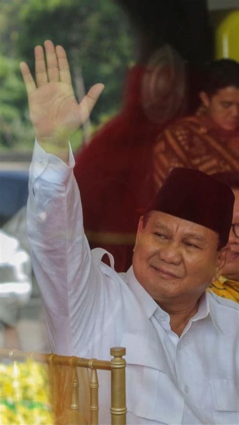 Didampingi Silvi Ananda Gibran Tiba Di Rumah Prabowo