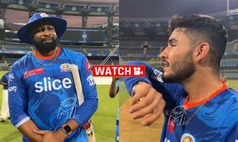 Watch Unhone Cheating Ki Kieron Pollard Nehal Wadhera 6 Ball Challenge