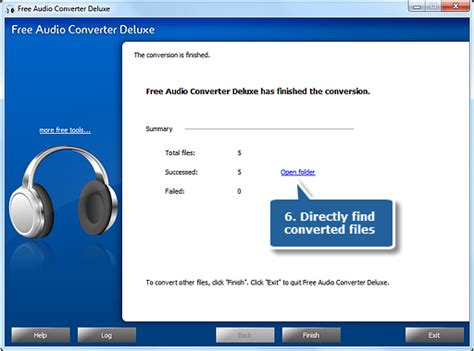 Free Audio Converter Deluxe Tutorials How To Convert Audio Files