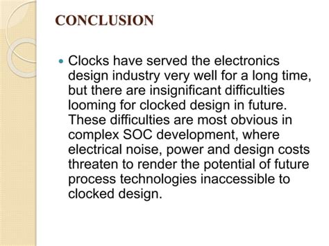 Asynchronous Chips Ppt Pptx Technology And Computing