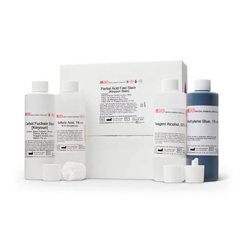 Partial Acid Fast Stain Kit Kinyoun Medical Chemical Corporation