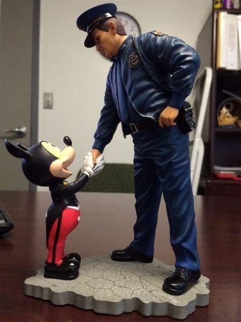 A Disney Tribute To Law Enforcement Mickey And The Police Officer