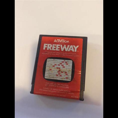 Video Games And Consoles Freeway Atari 260 1981 Game Cartridge Only Tested Working By Activision