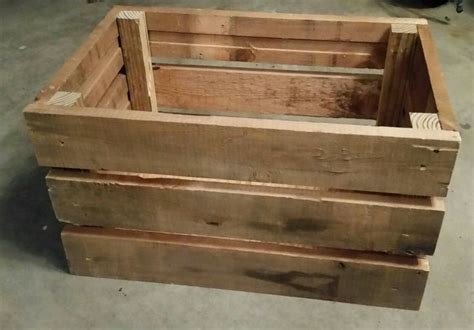 Pallet Crate Pallet Crates Crates Decor