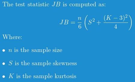 Jarque Bera Test Guide To Testing Normality With Statistical Accuracy