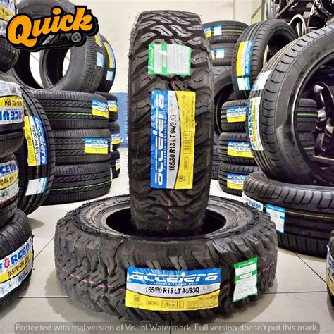 Jual Ban Mobil Offroad Merek Accelera Ukuran 165 80 R13 Accelera Mt 01 8 Shopee Indonesia