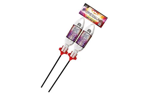 Primed Rocket Pyrotechnics Supernova G2 Fireworks
