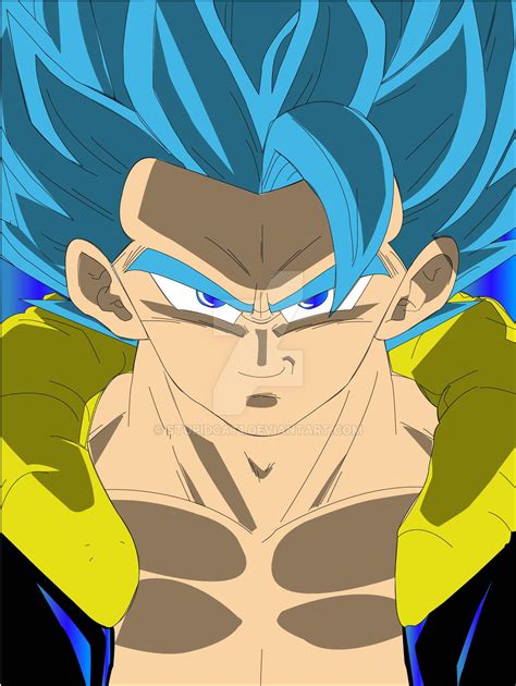 Gogeta Blue By Stupidcat1 On Deviantart