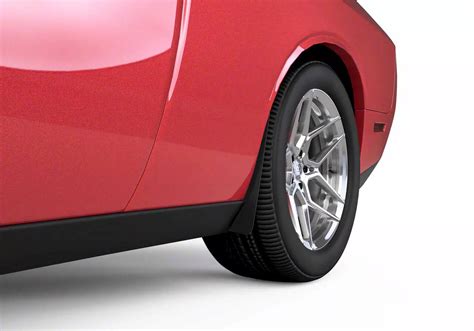 Challenger Mud Flaps Rear Matte Black Vinyl 15 23 Challenger Srt Hellcat Excluding Widebody