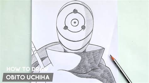 Obito Mask Drawing Obito Mask V2 Poster Picture Metal
