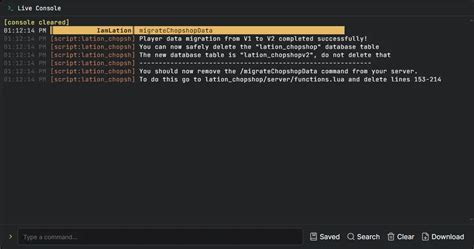 Chop Shop Upgrade To V2 Lation Scripts