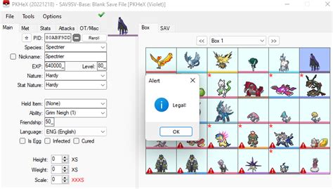 Pokemon Violet Older Gen Pokemon Incorrectly Transferred Pokémon Legality Project Pokemon