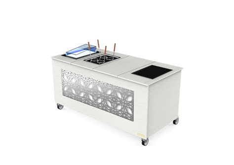 Live Cooking Stations Live Food Station Functional Furniture