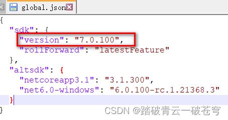 Wpfsamples Vs Global Json Net Sdk Global Json Csdn