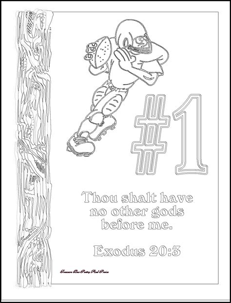 First Commandment Catholic Coloring Pages Coloring Pages