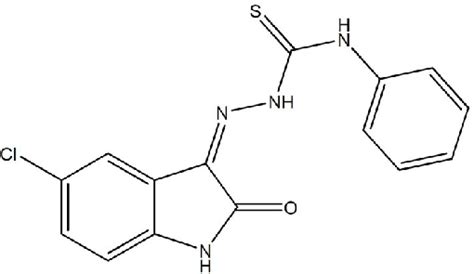 Structure Of The Isatin Derivative Download Scientific Diagram