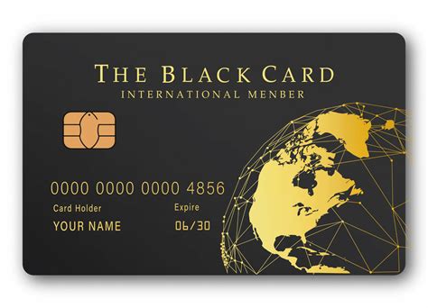 Tarjeta De Pago Metálica The Black Card Centurion