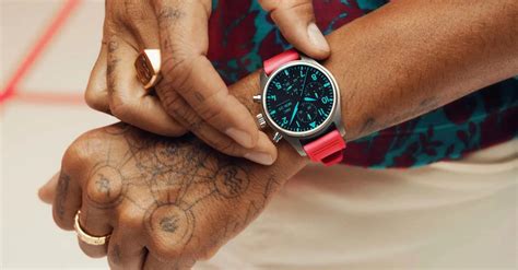 Iwc Races Into Miami Grand Prix With Colorful Pilots Chronograph Maxim