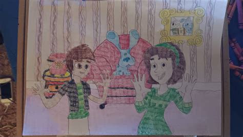 My First Blues Clues Drawing By Bryceallan13 On Deviantart