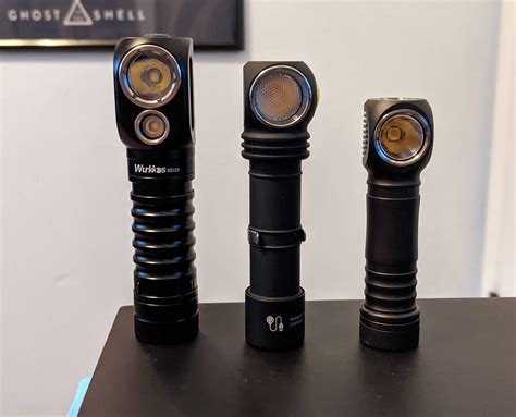 An Amateurs Review Of Three Right Angle Headlamp Flashlights Flashlight